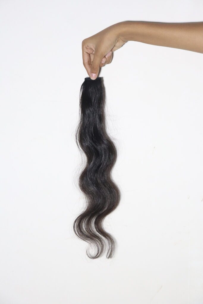 Buy Single Clip Hair Extensions India | The Real Human Hair Solution